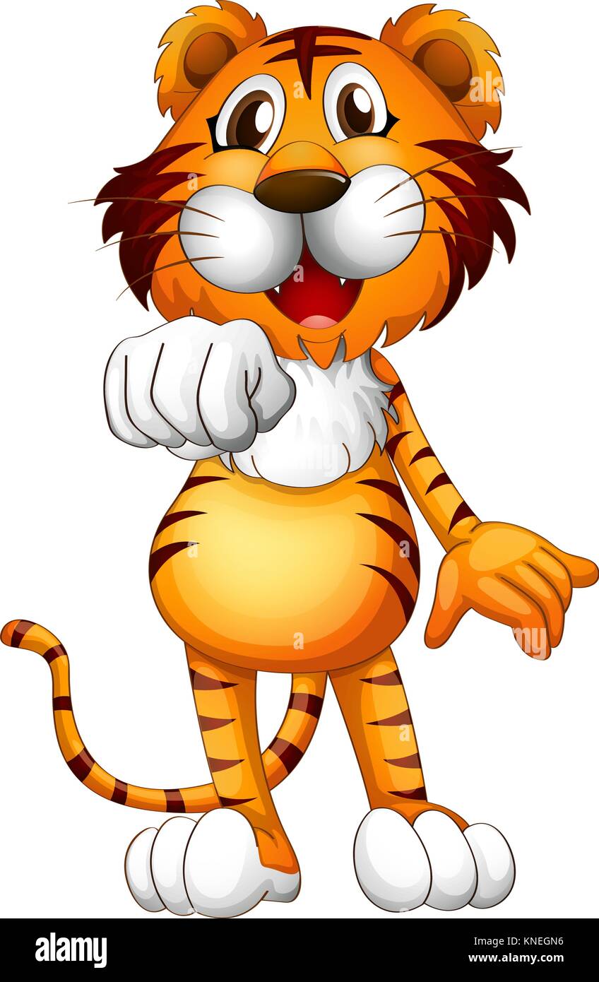 Tiger feet Stock-Vektorgrafiken kaufen - Alamy