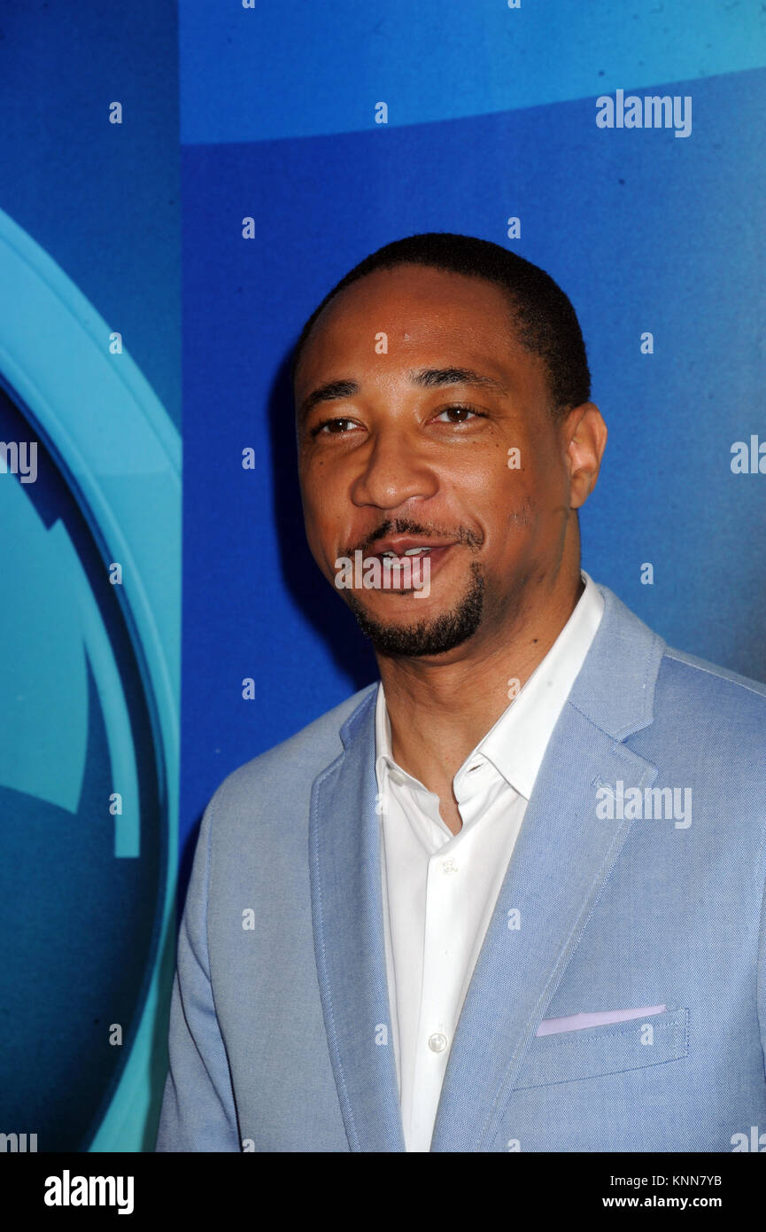 NEW YORK, NY - 11. Mai: Damon Gupton besucht die 2015 ABC Upfront ...