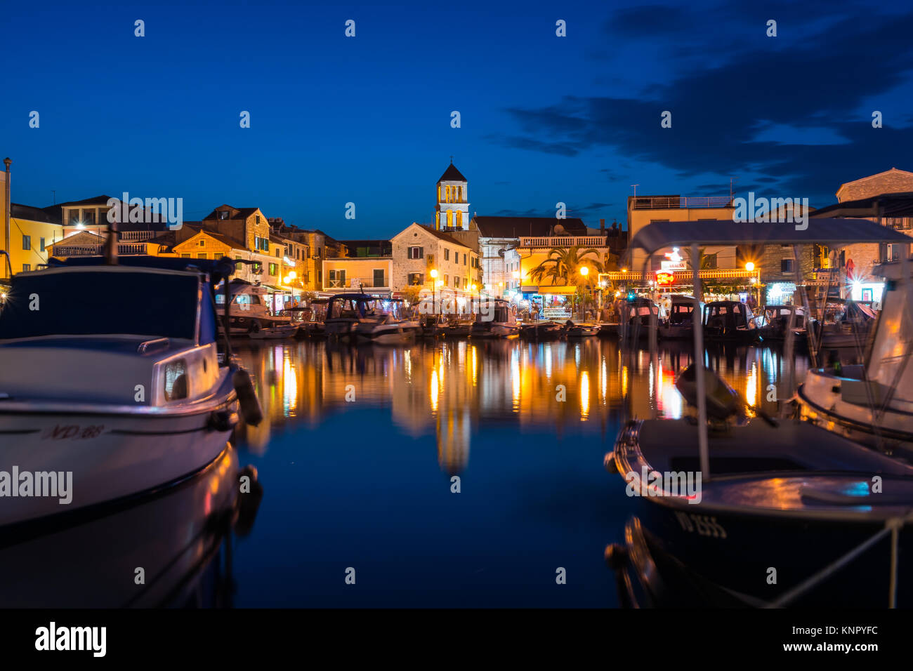 Vodice old town touristic destination -Fotos und -Bildmaterial in hoher ...