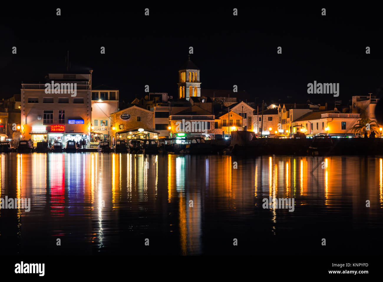 Vodice old town touristic destination -Fotos und -Bildmaterial in hoher ...