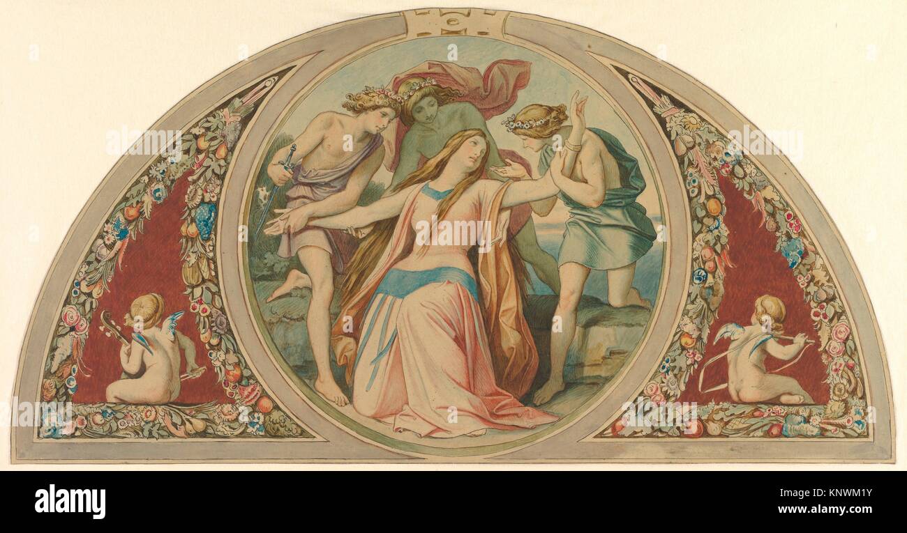 Drawing By Moritz Von Schwind Stockfotos und -bilder Kaufen - Alamy