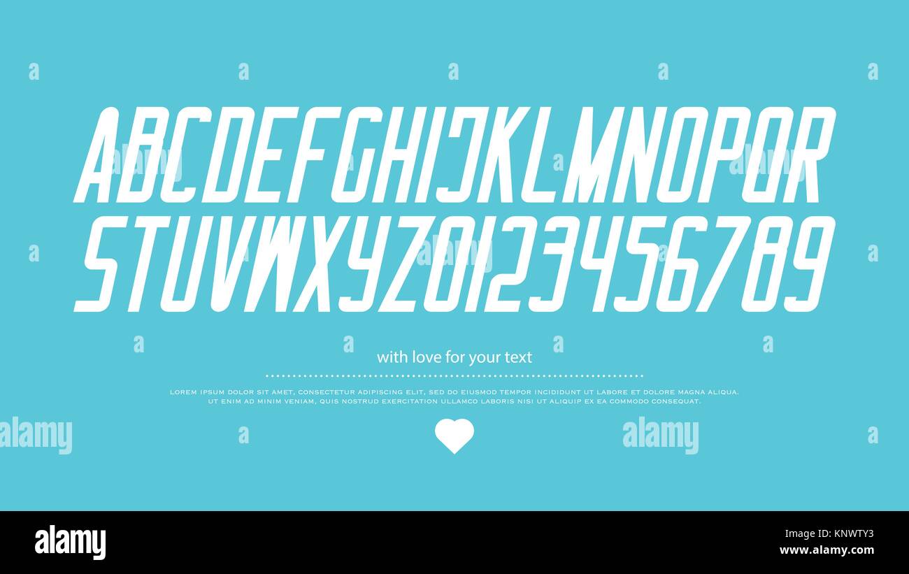 Kursiv stil Alphabet Buchstaben und Zahlen. Vektor, kursiv Schriftart ...