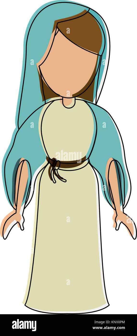 Virgin Mary Vector Vectors Stockfotos und -bilder Kaufen - Alamy