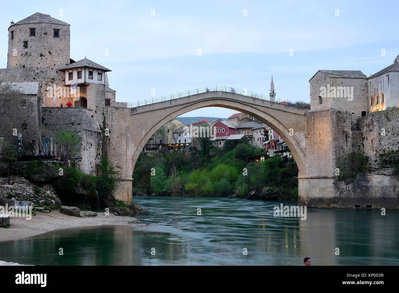 The mostar bridge reconstruction -Fotos und -Bildmaterial in hoher ...