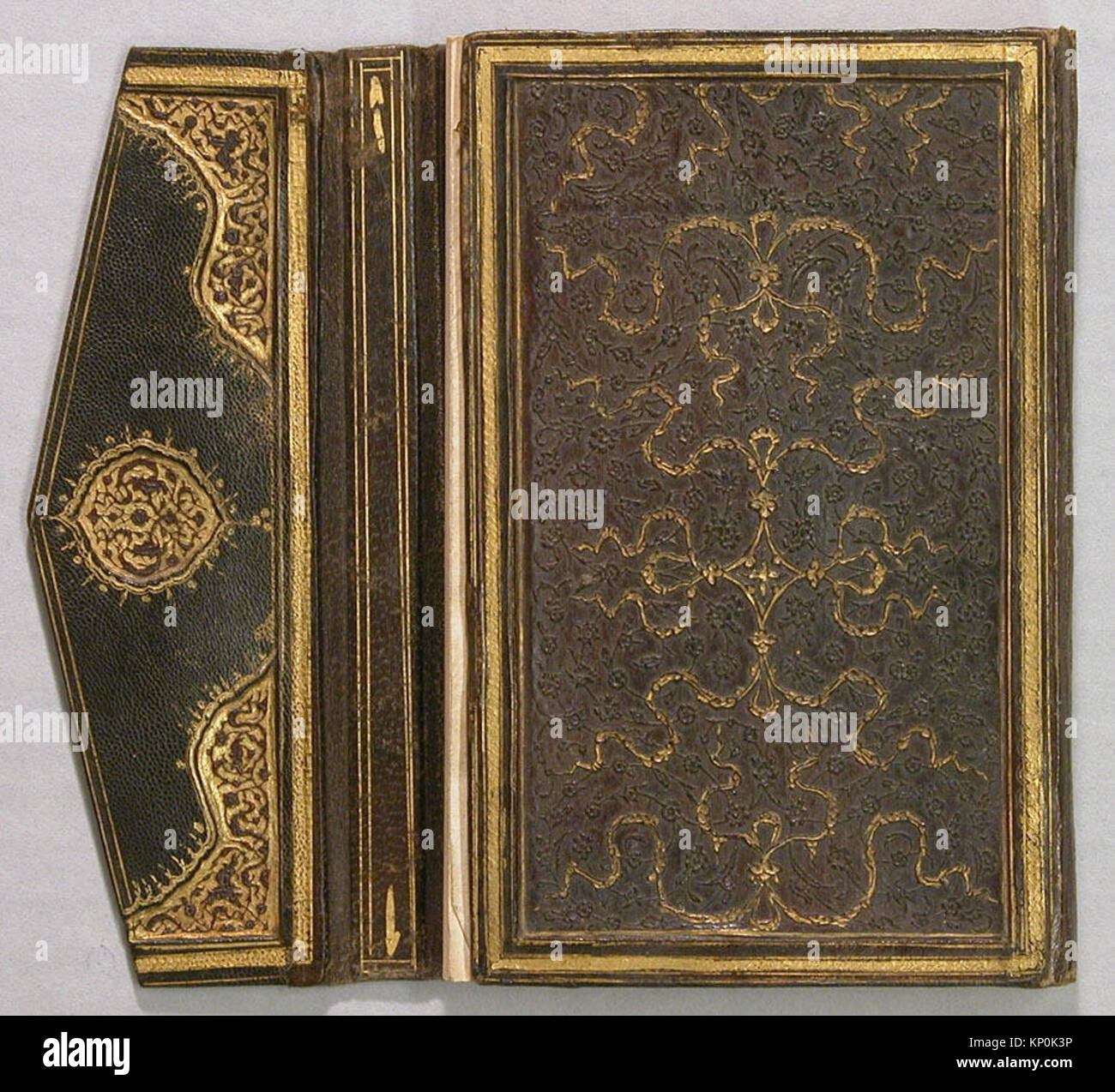 Buchbinderei (Jild-i kitab) MET SF 64-1-3c 451737 Stockfotografie - Alamy