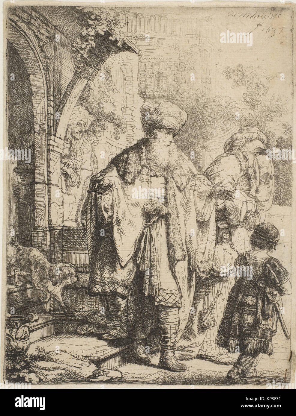 Abraham wirft hagar und ishmael aus -Fotos und -Bildmaterial in hoher ...
