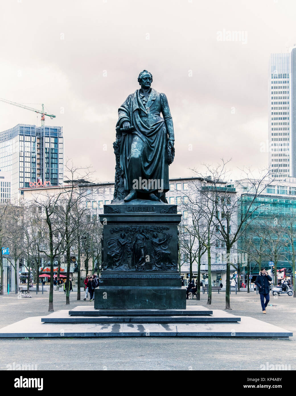 Johann Wolfgang Von Goethe Monument Stockfotos und -bilder Kaufen - Alamy