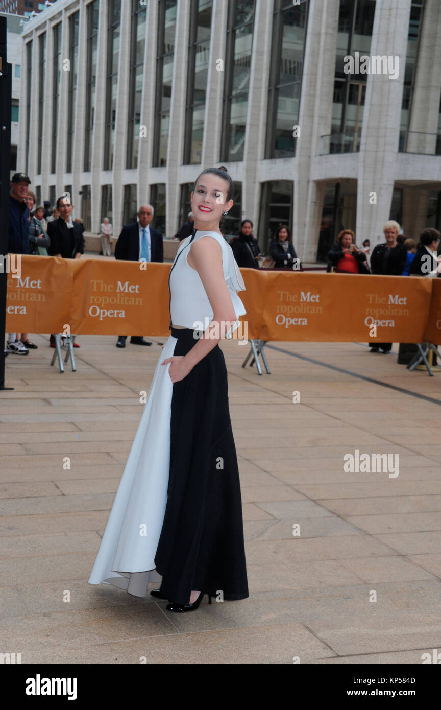 NEW YORK, NY - 18. Mai: Stephanie Williams nimmt an der American Ballet ...