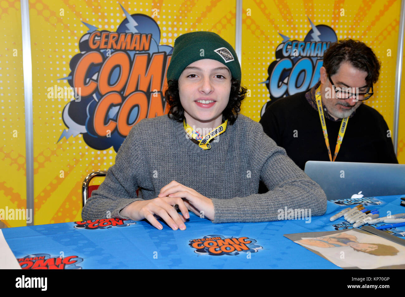 Finn Wolfhard besucht die Deutsche Comic Con 2017 in den ...