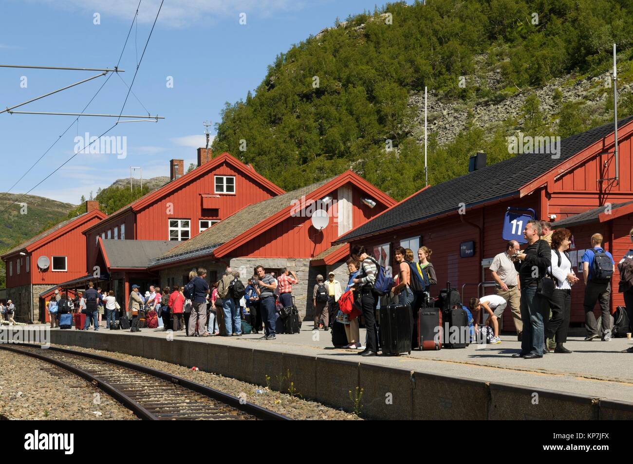 Myrdal Station Stockfotos und -bilder Kaufen - Alamy