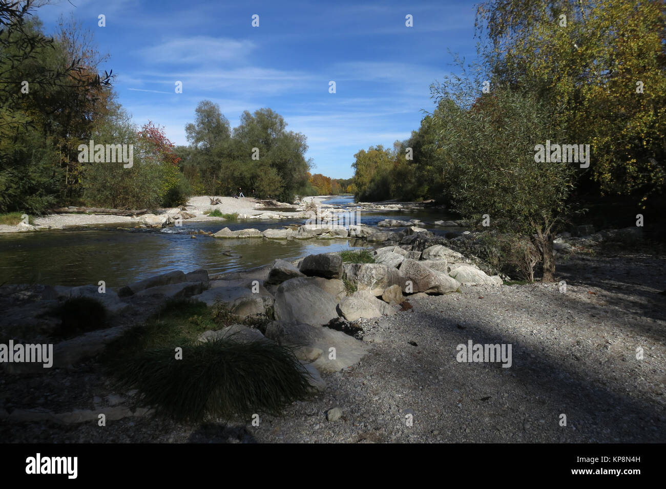 Flaucher at isar river -Fotos und -Bildmaterial in hoher Auflösung – Alamy