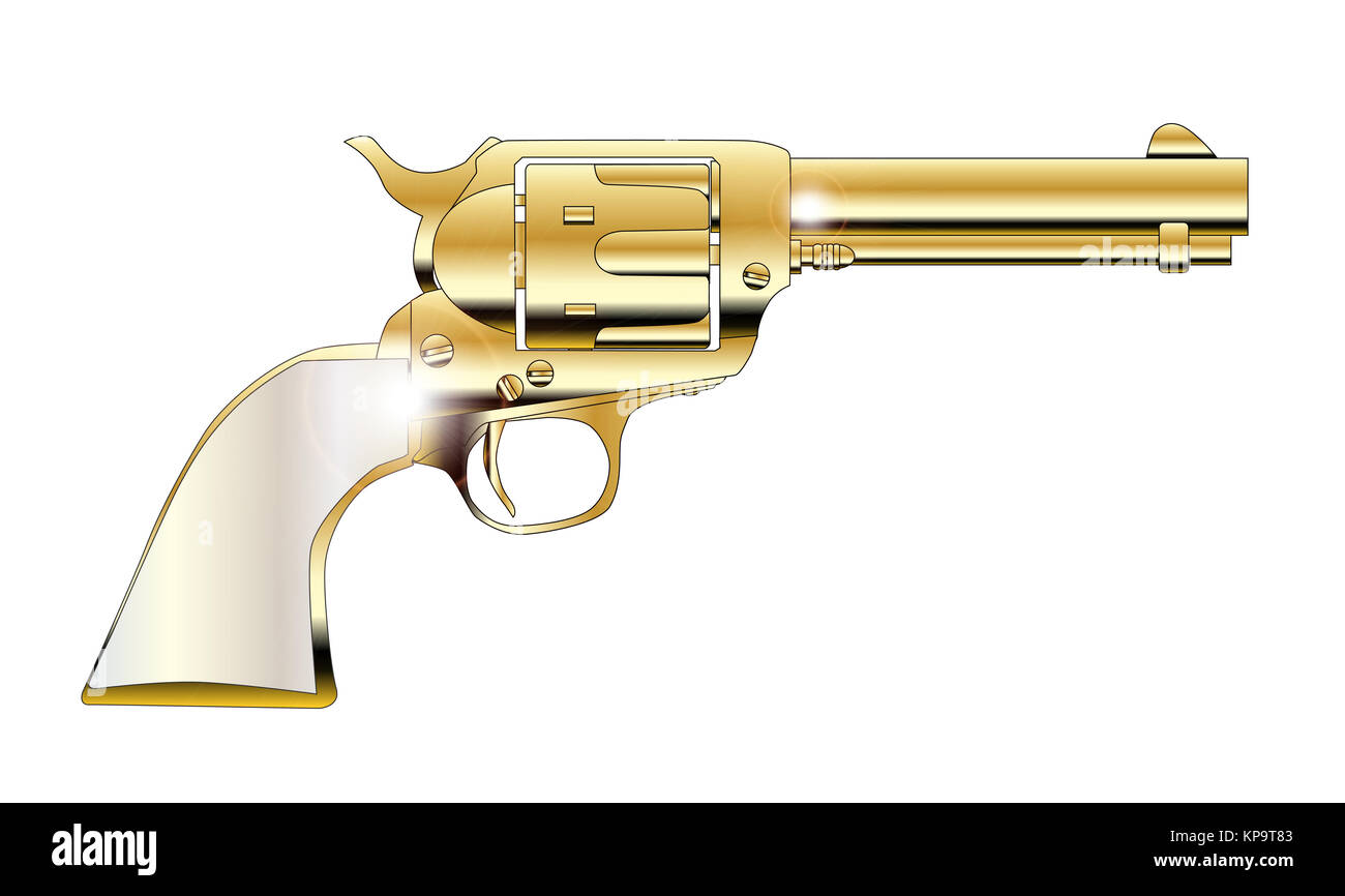 Revolver Wild West Hand Gun Stockfotos und -bilder Kaufen - Alamy