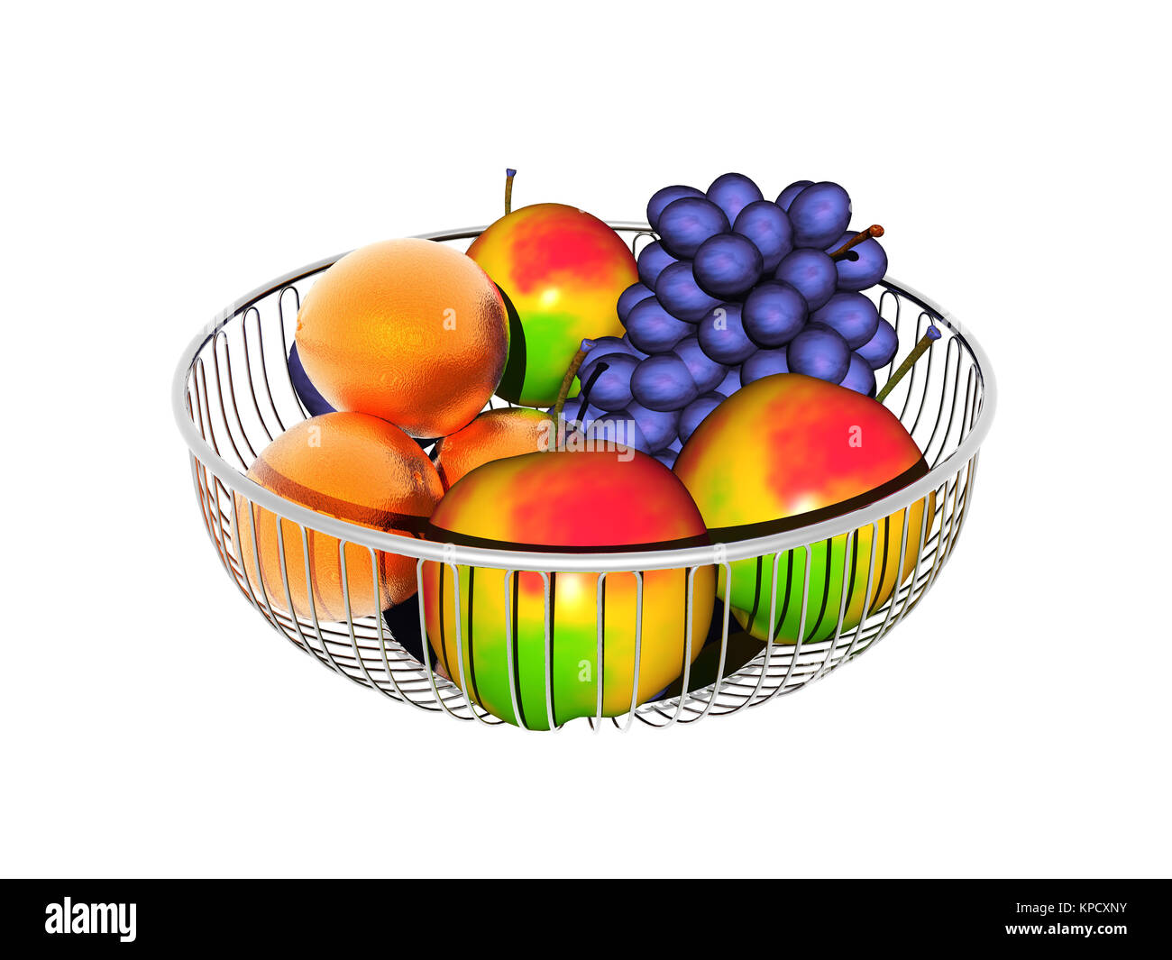 Obstkorb äpfel trauben -Fotos und -Bildmaterial in hoher Auflösung – Alamy