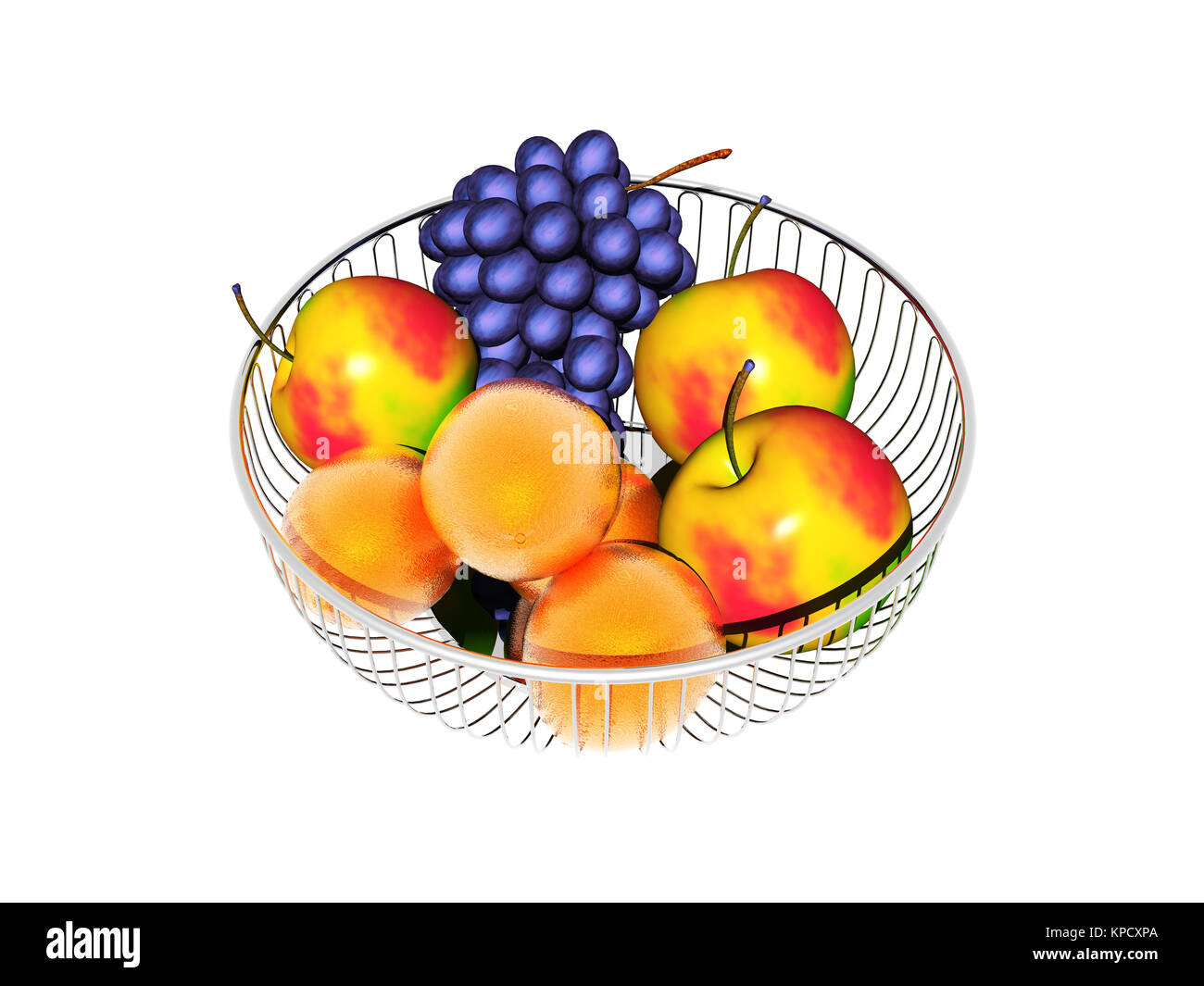 Obstkorb äpfel trauben -Fotos und -Bildmaterial in hoher Auflösung – Alamy