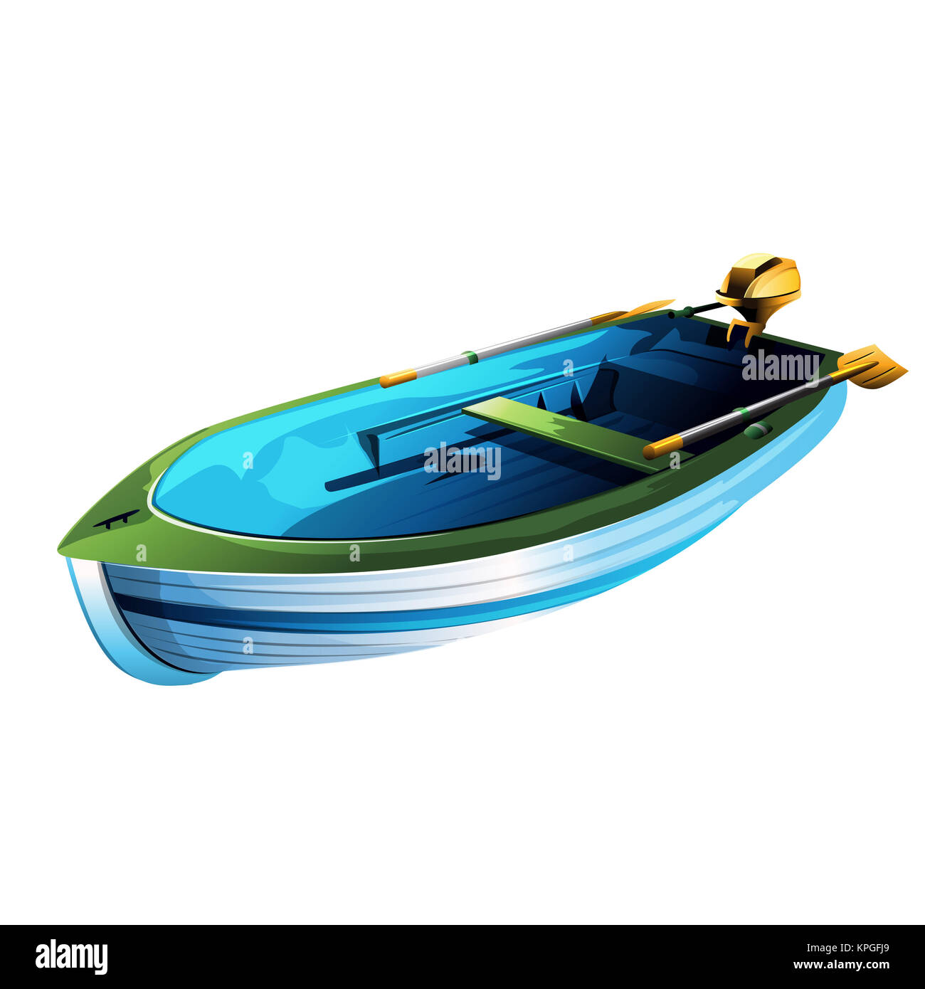 Ruderboot illustration -Fotos und -Bildmaterial in hoher Auflösung – Alamy