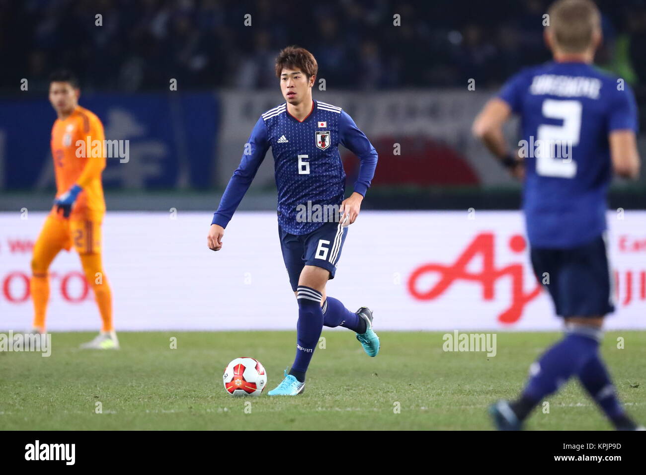 Tokio, Japan. 16 Dez, 2017. Genta Miura (JPN) Fußball: EAFF E-1 Fußball ...