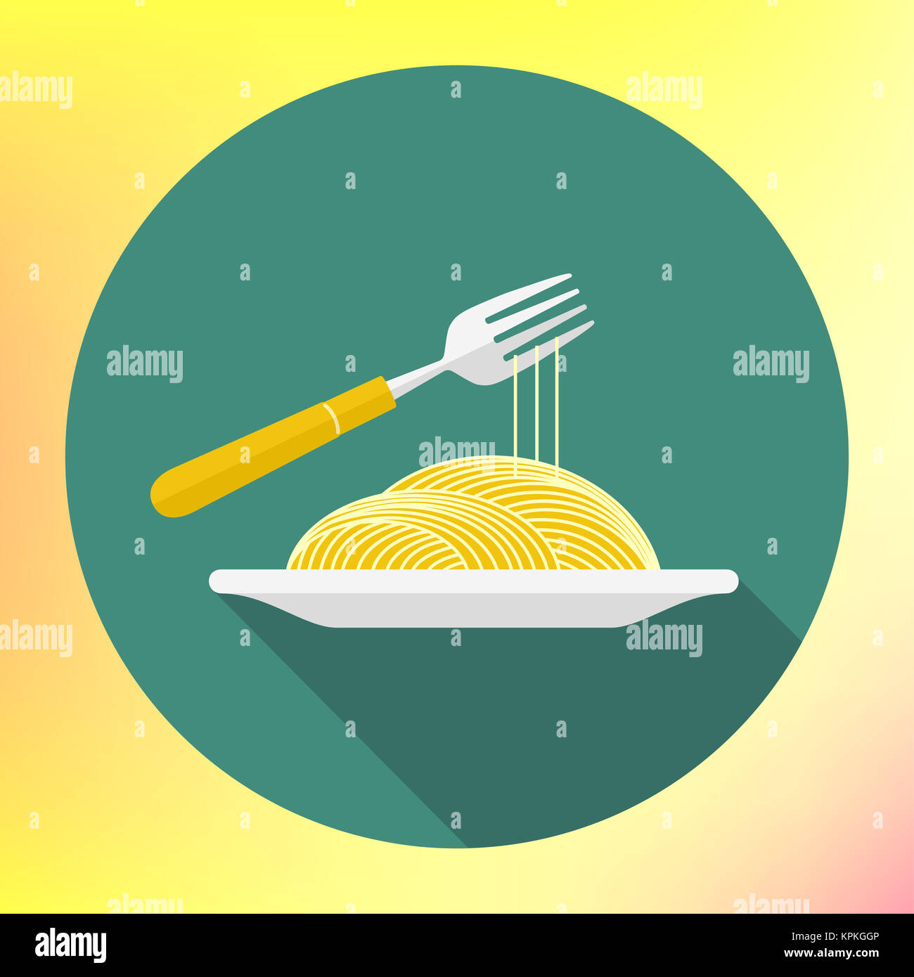 Pasta illustration -Fotos und -Bildmaterial in hoher Auflösung – Alamy