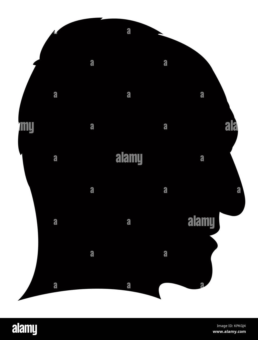 Man outline vector -Fotos und -Bildmaterial in hoher Auflösung – Alamy
