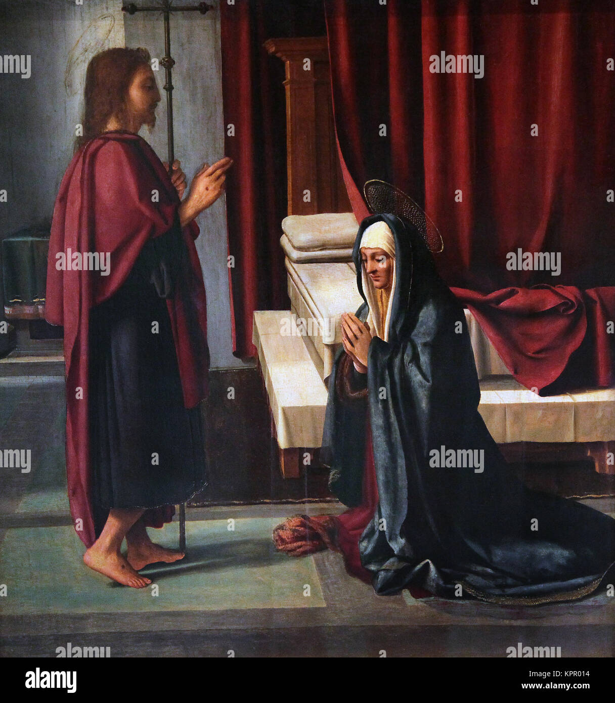 Christus erscheint der jungfrau -Fotos und -Bildmaterial in hoher Auflösung – Alamy