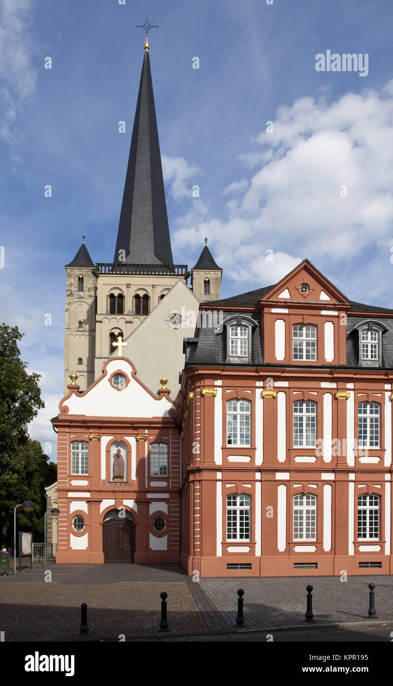 Europa, Deutschland, die Abtei Brauweiler in Pulheim-Brauweiler, Kirche ...