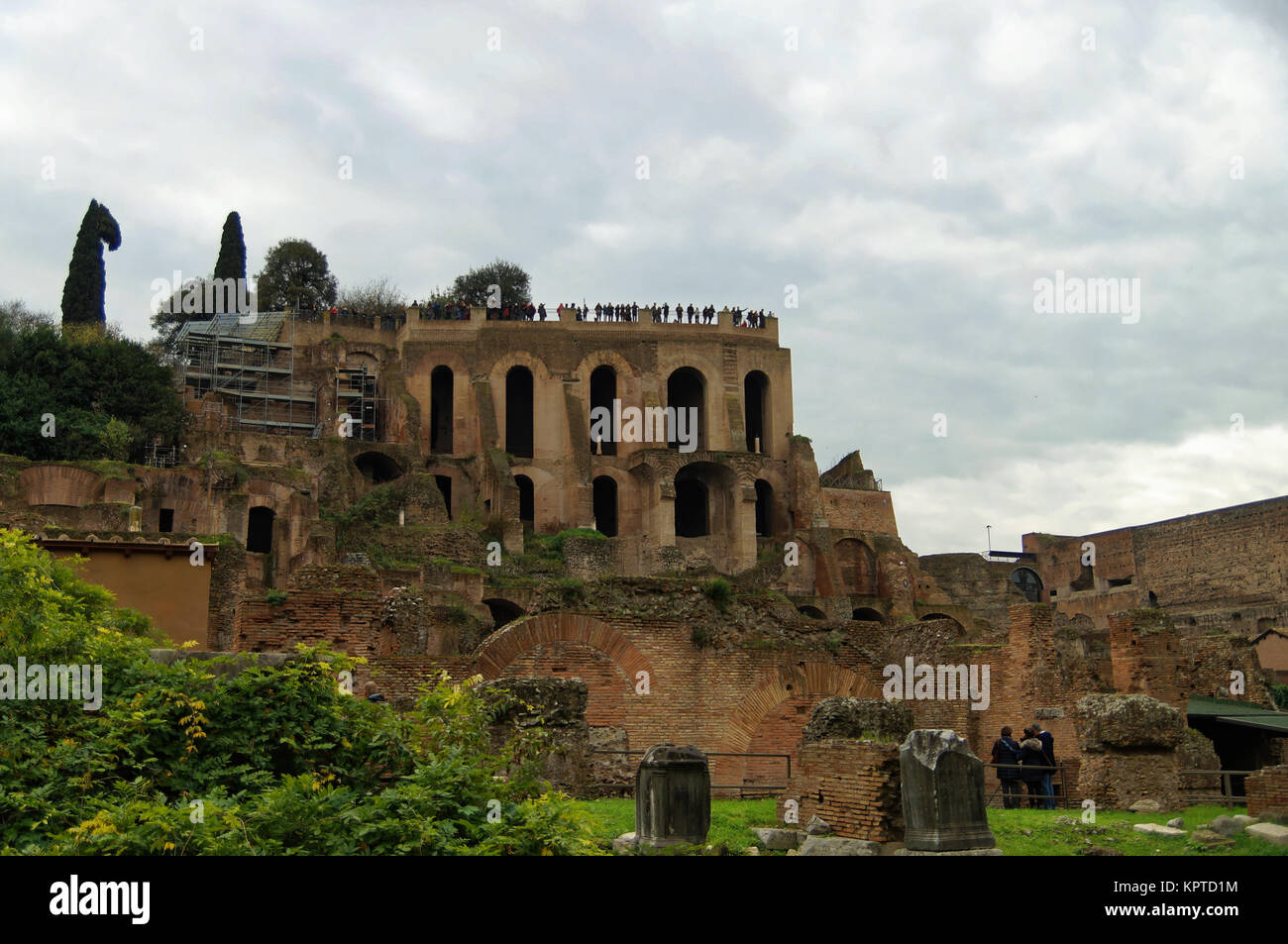 Palatine Hill House Of Augustus Stockfotos und -bilder Kaufen - Alamy