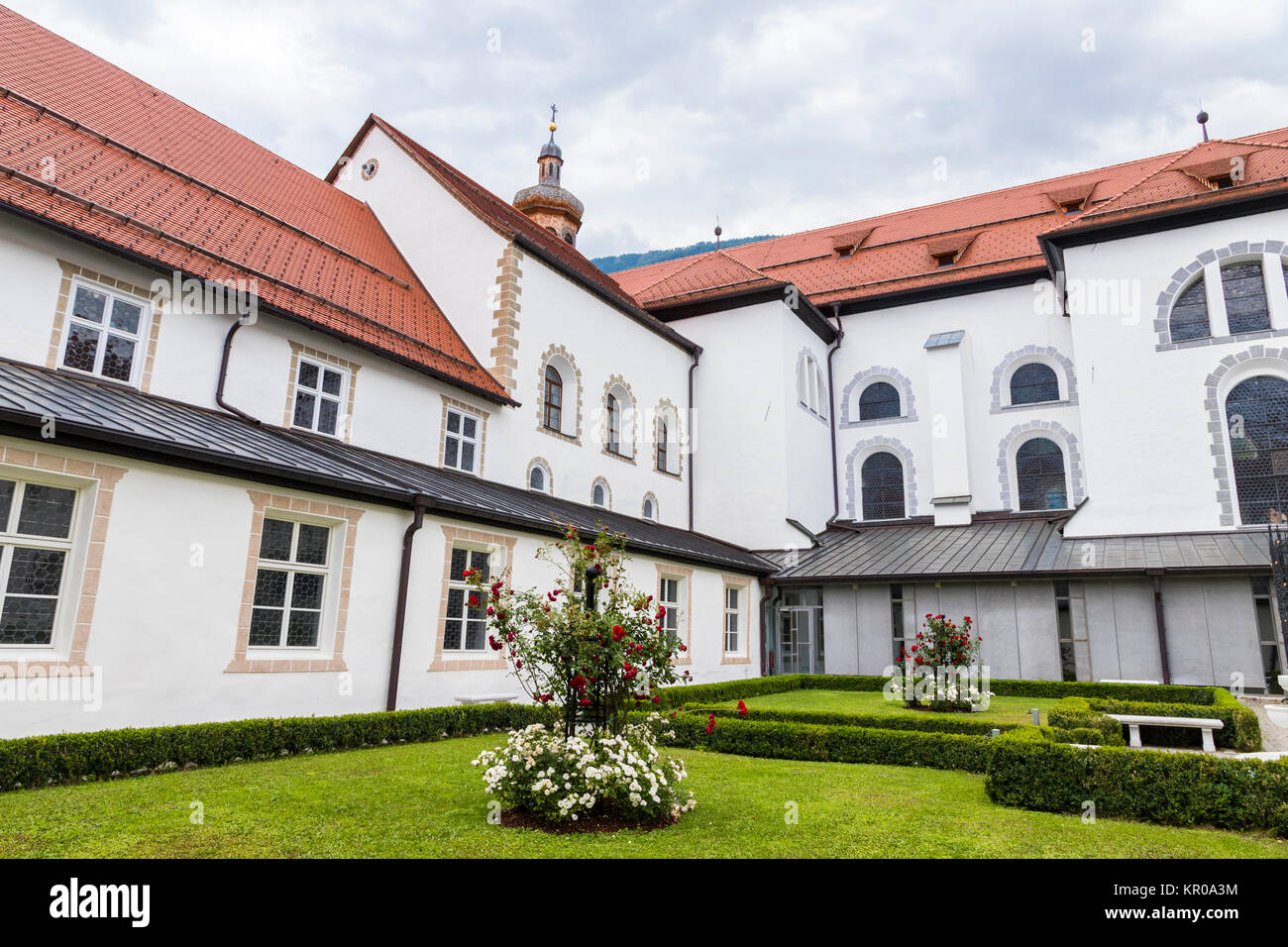 Das Kloster Stift Stams, einem barocken Zisterzienserkloster in der ...
