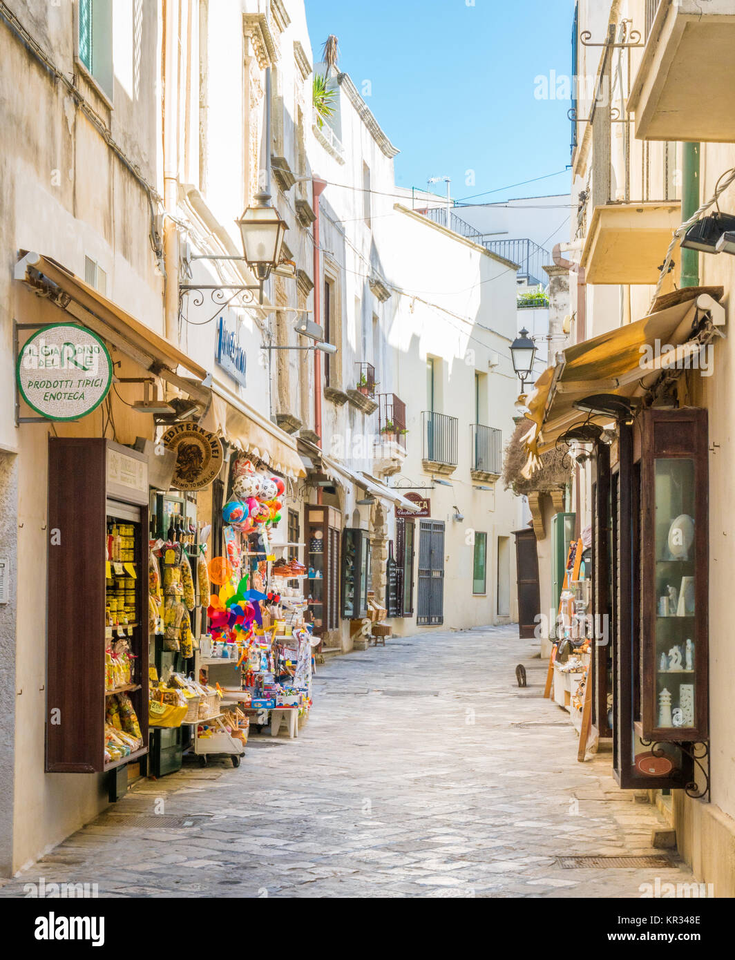 Otranto, Provinz Lecce auf der Halbinsel Salento, Apulien, Italien ...