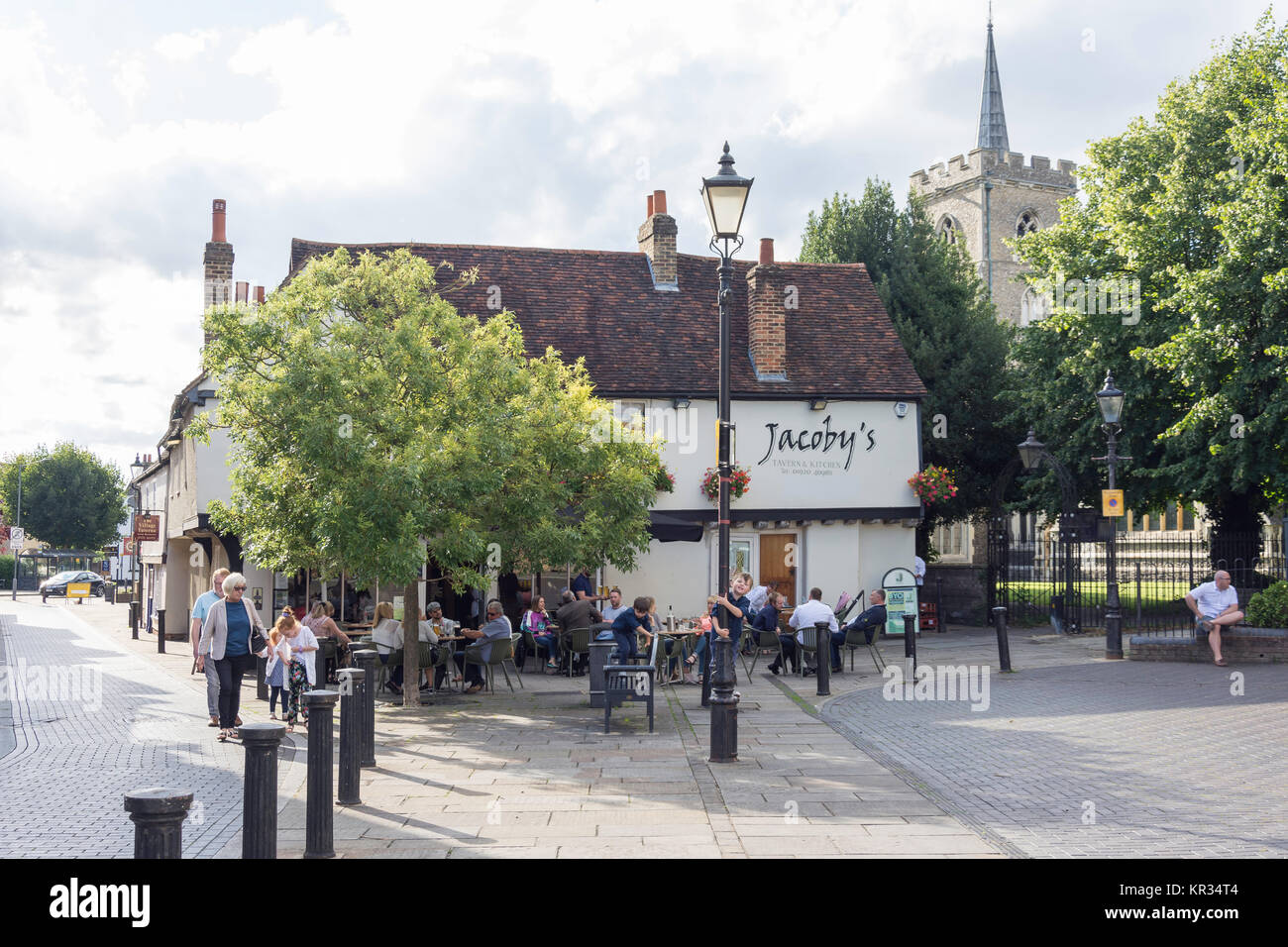 Jacobys restaurant und st marys kirche tudor square ware stadt -Fotos ...