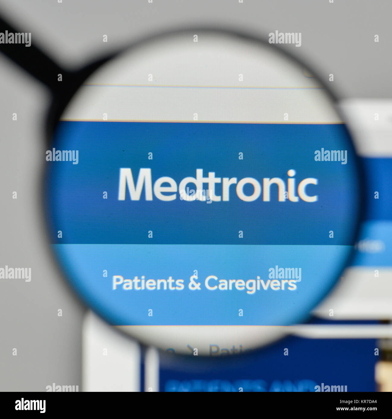 Medtronic logo -Fotos und -Bildmaterial in hoher Auflösung – Alamy