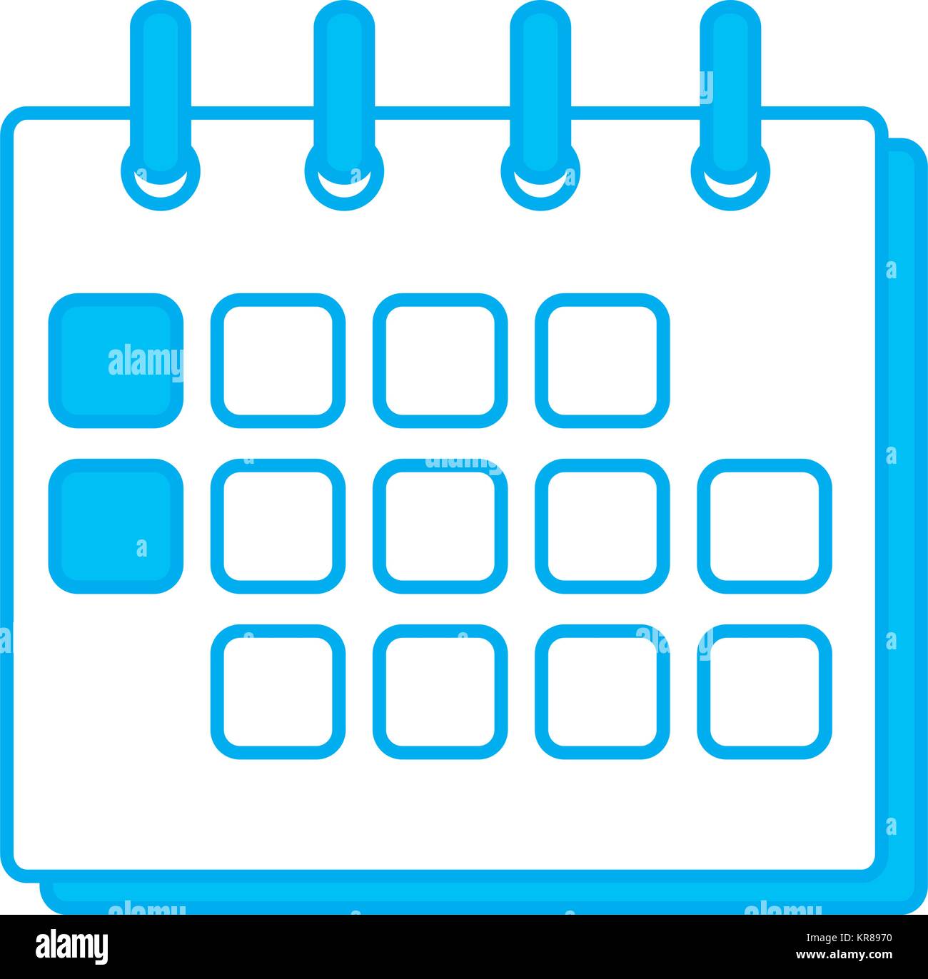 Kalender Event Symbol Symbol Vektor Illustration Grafik-design Stock ...