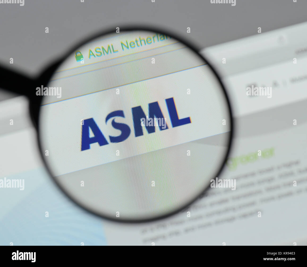 Logo asml -Fotos und -Bildmaterial in hoher Auflösung – Alamy