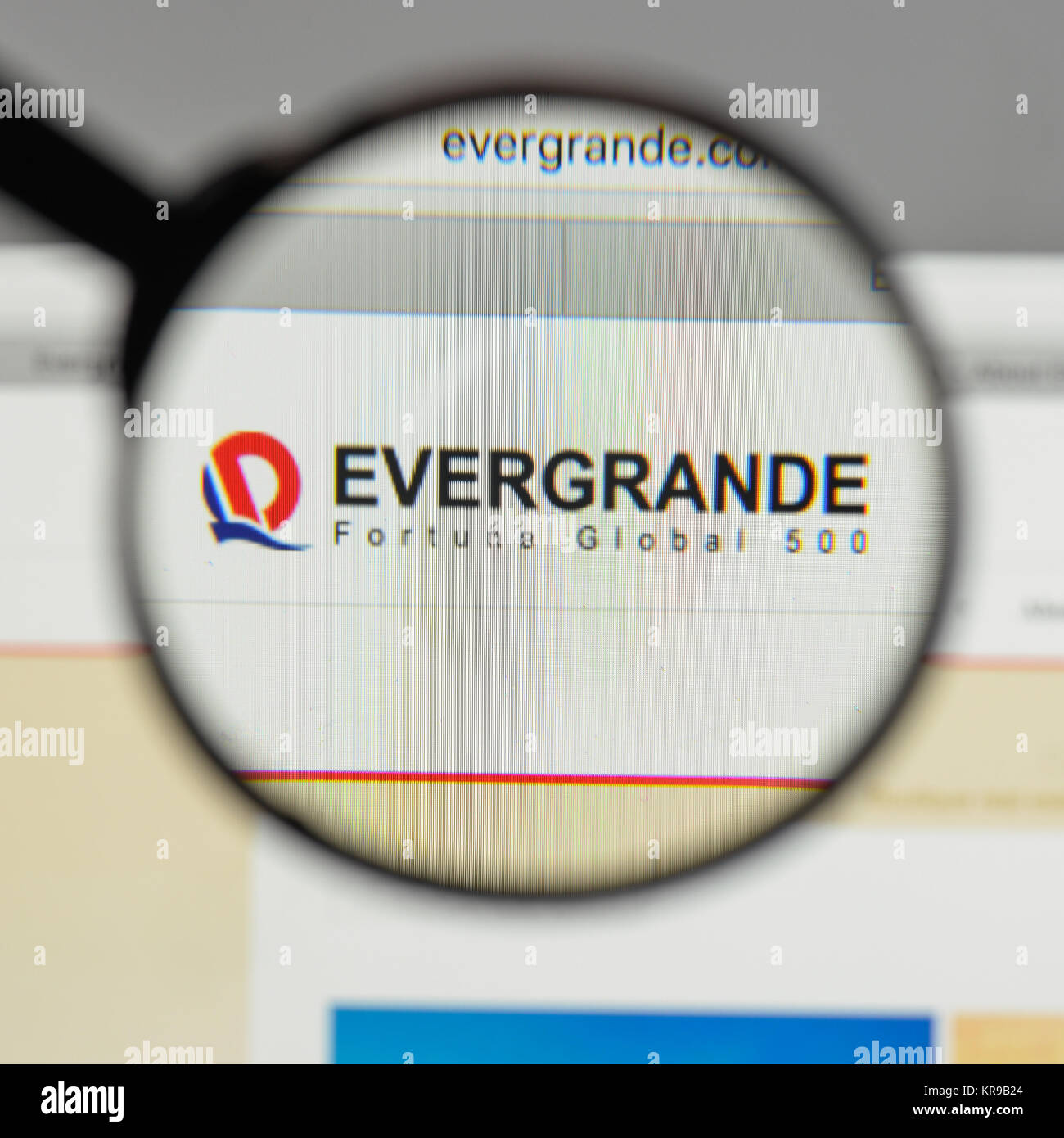 Evergrande logo -Fotos und -Bildmaterial in hoher Auflösung – Alamy