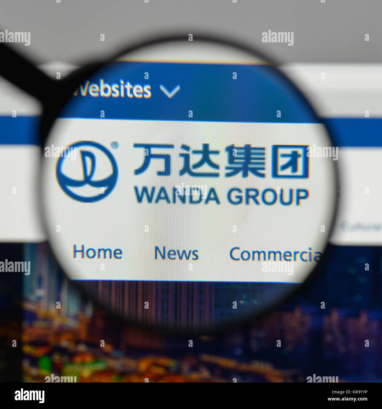 Logo du groupe wanda -Fotos und -Bildmaterial in hoher Auflösung – Alamy