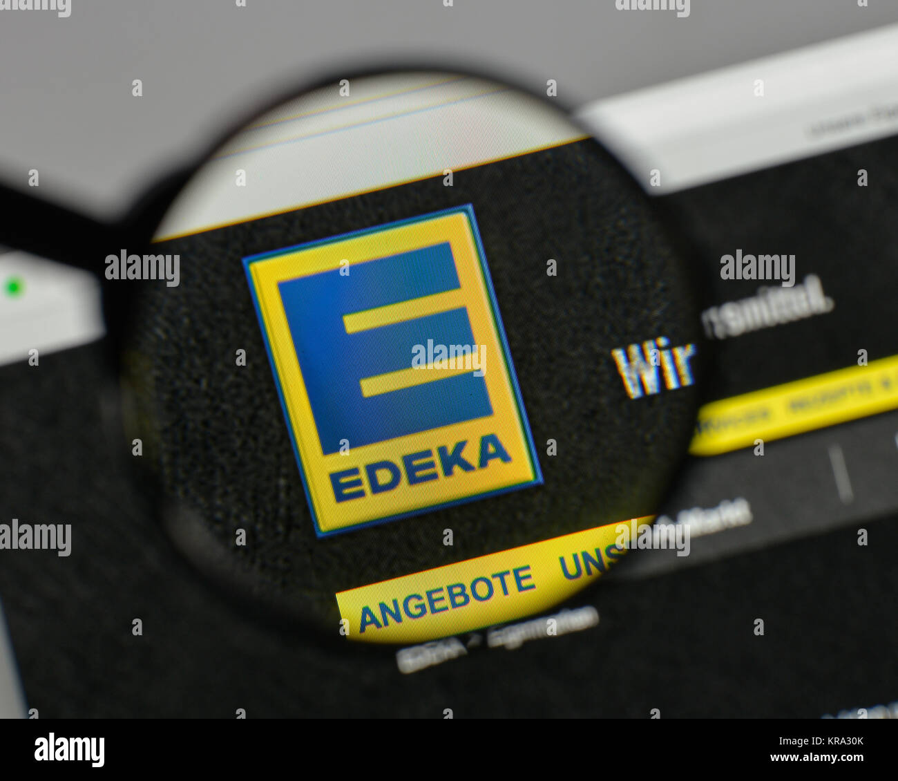 Edeka logo -Fotos und -Bildmaterial in hoher Auflösung – Alamy