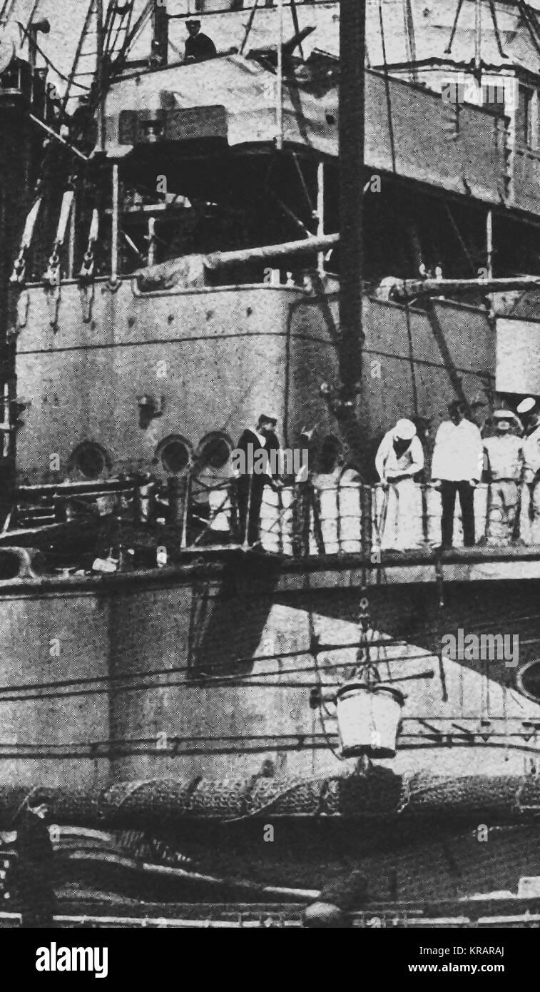 Amerikanisches kriegsschiff erster weltkrieg Schwarzweiß-Stockfotos und ...