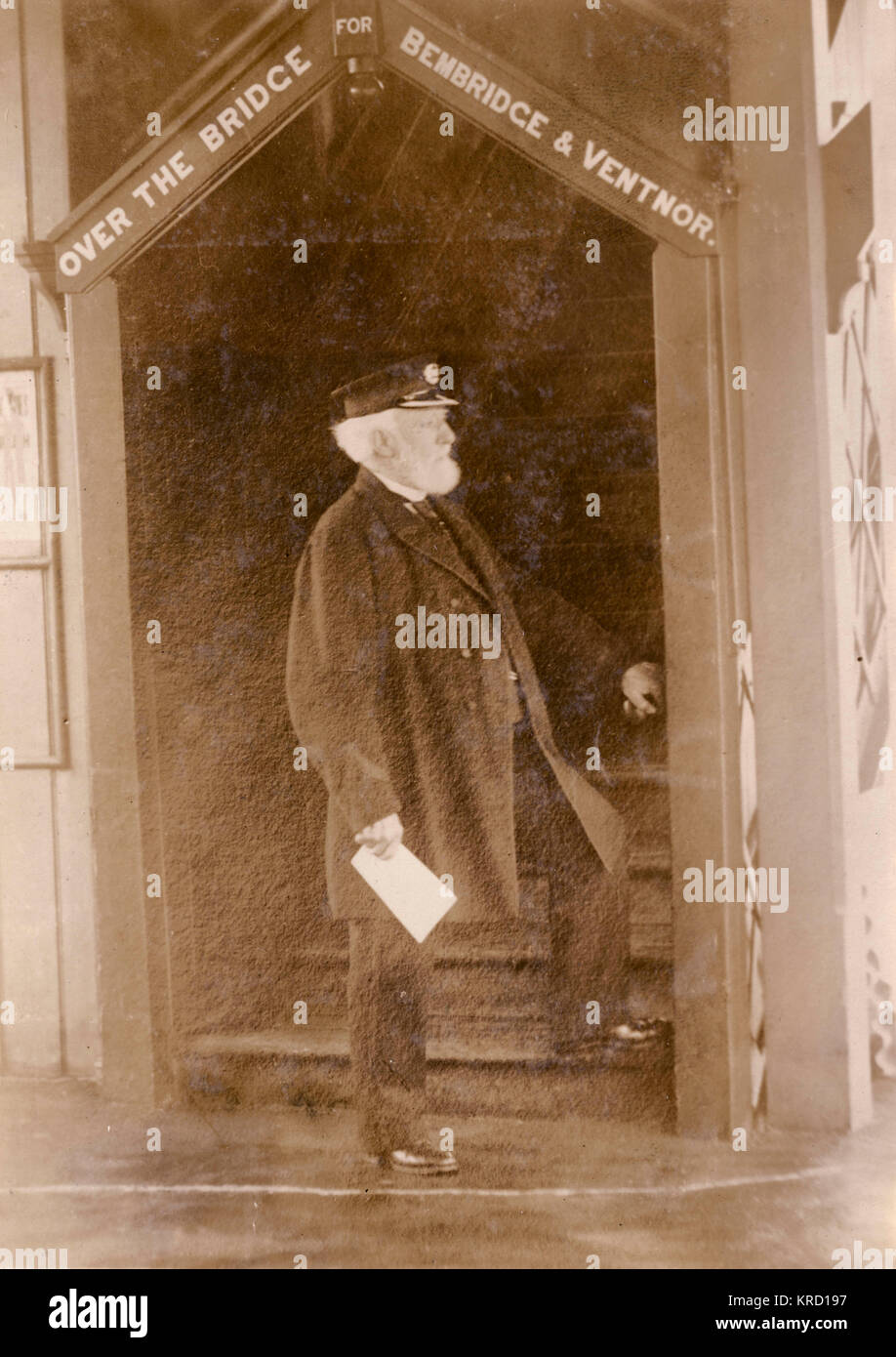 George Corbett, Brading Station, Isle of Wight Stockfotografie - Alamy