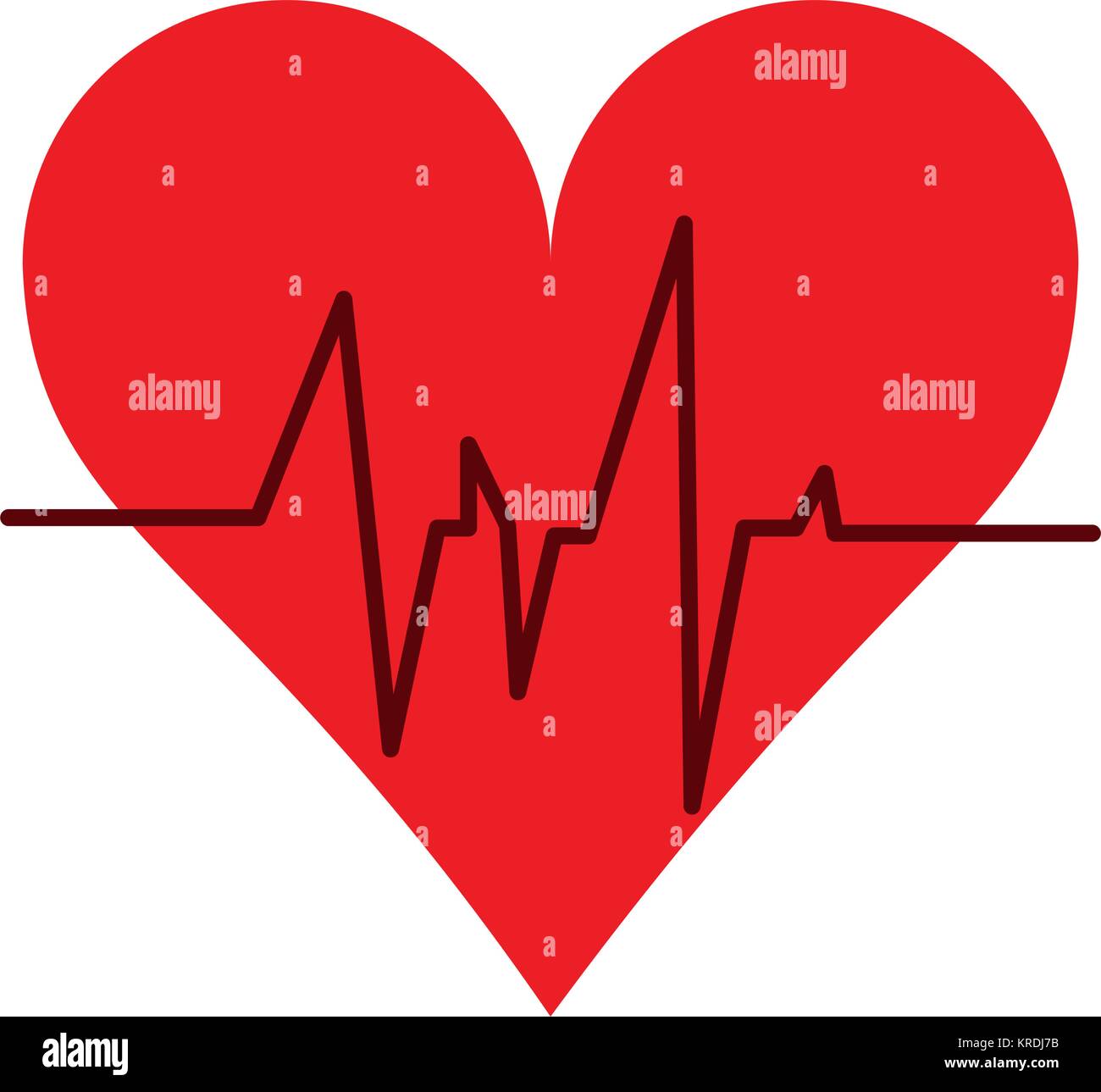 Heartbeat medizinische Symbol Stock-Vektorgrafik - Alamy Heartbeat medizinische Symbol Stock-Vektorgrafik - Alamy