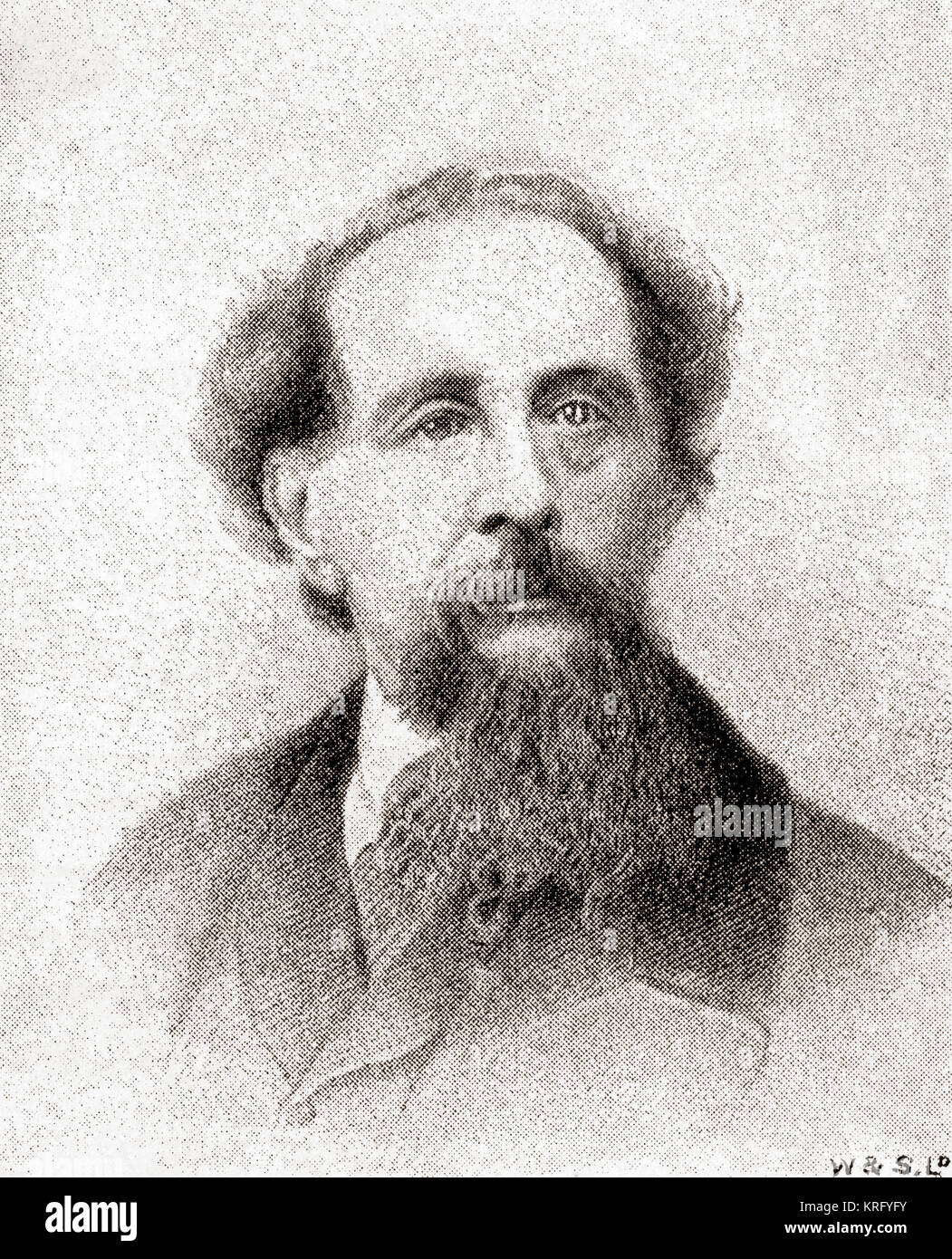 Charles John Huffam Dickens, 1812 - 1870. Englischer Schriftsteller und ...