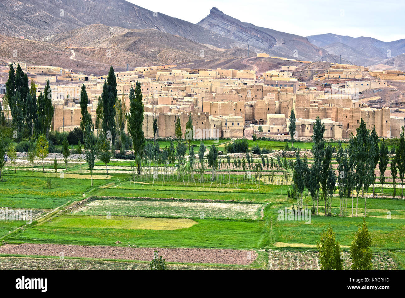 Landschaft Blick auf den Hohen Atlas, Marokko Stockfotografie - Alamy