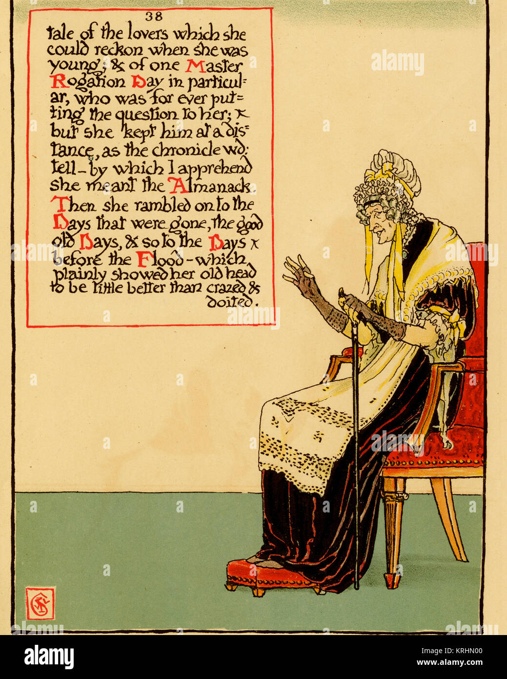 Alte kinderbuchillustration Stockfotos und -bilder Kaufen - Alamy