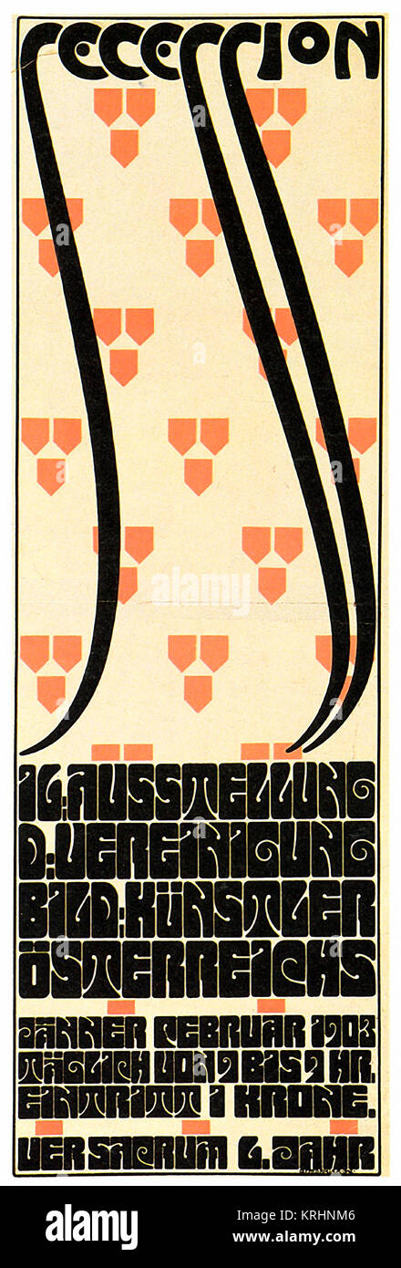 Secession ausstellung poster -Fotos und -Bildmaterial in hoher ...