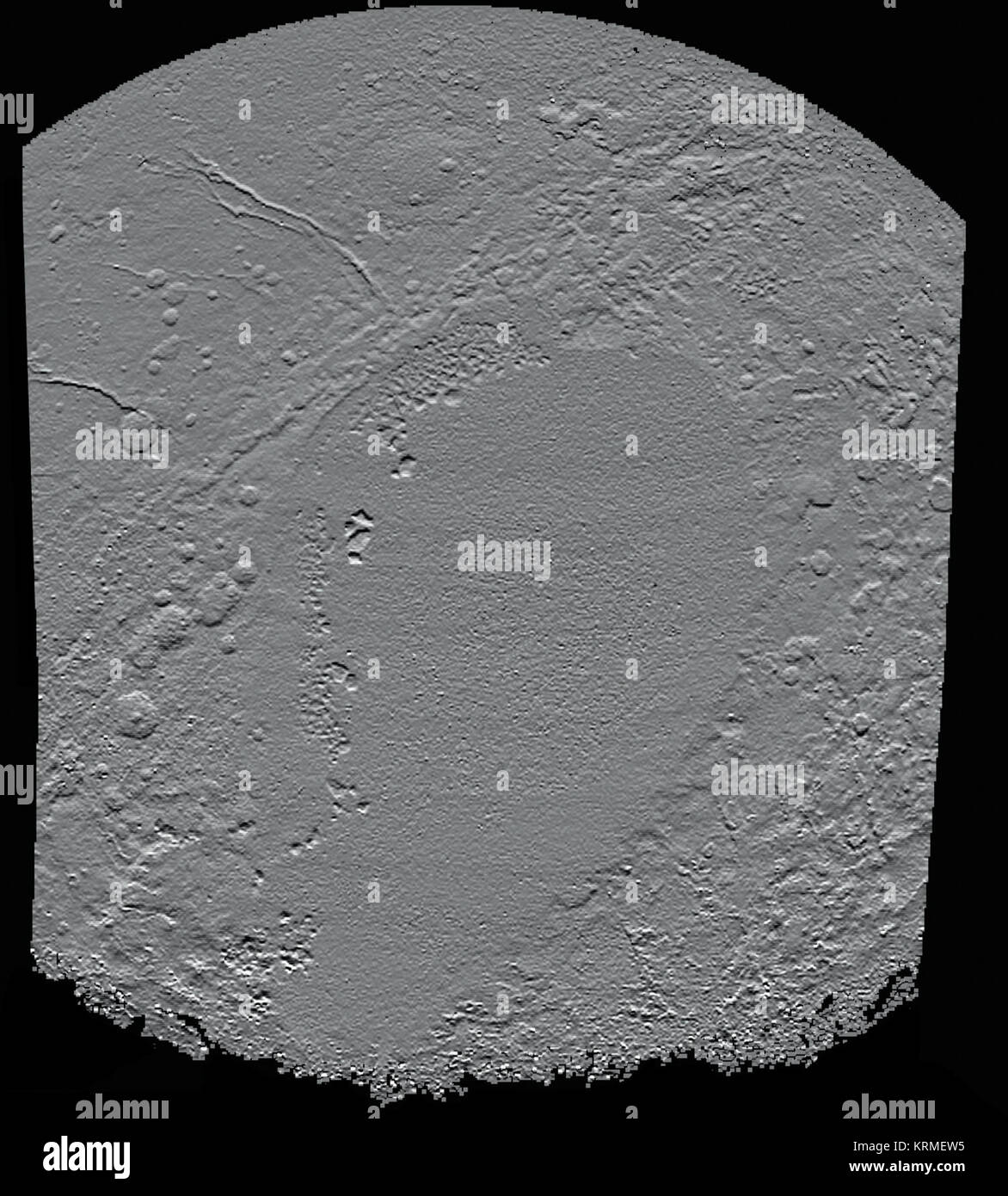 - Shaded-Relief Map-Pluto -4-28-16 Stockfotografie - Alamy