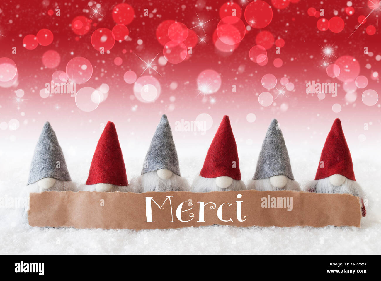 Label french text merci means -Fotos und -Bildmaterial in hoher ...