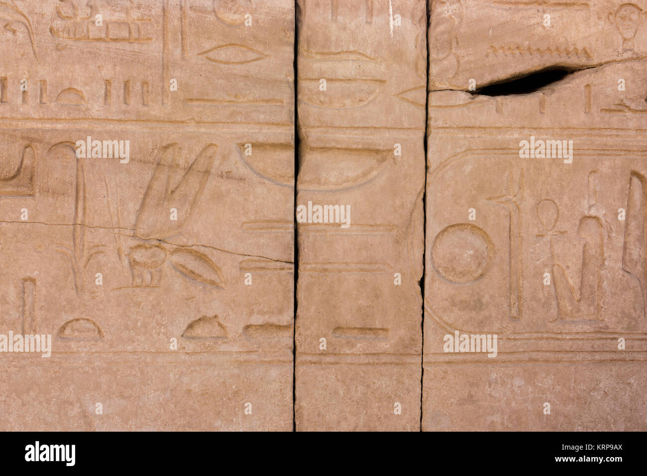 Das alte Ägypten Hieroglyphen Stockfotografie - Alamy