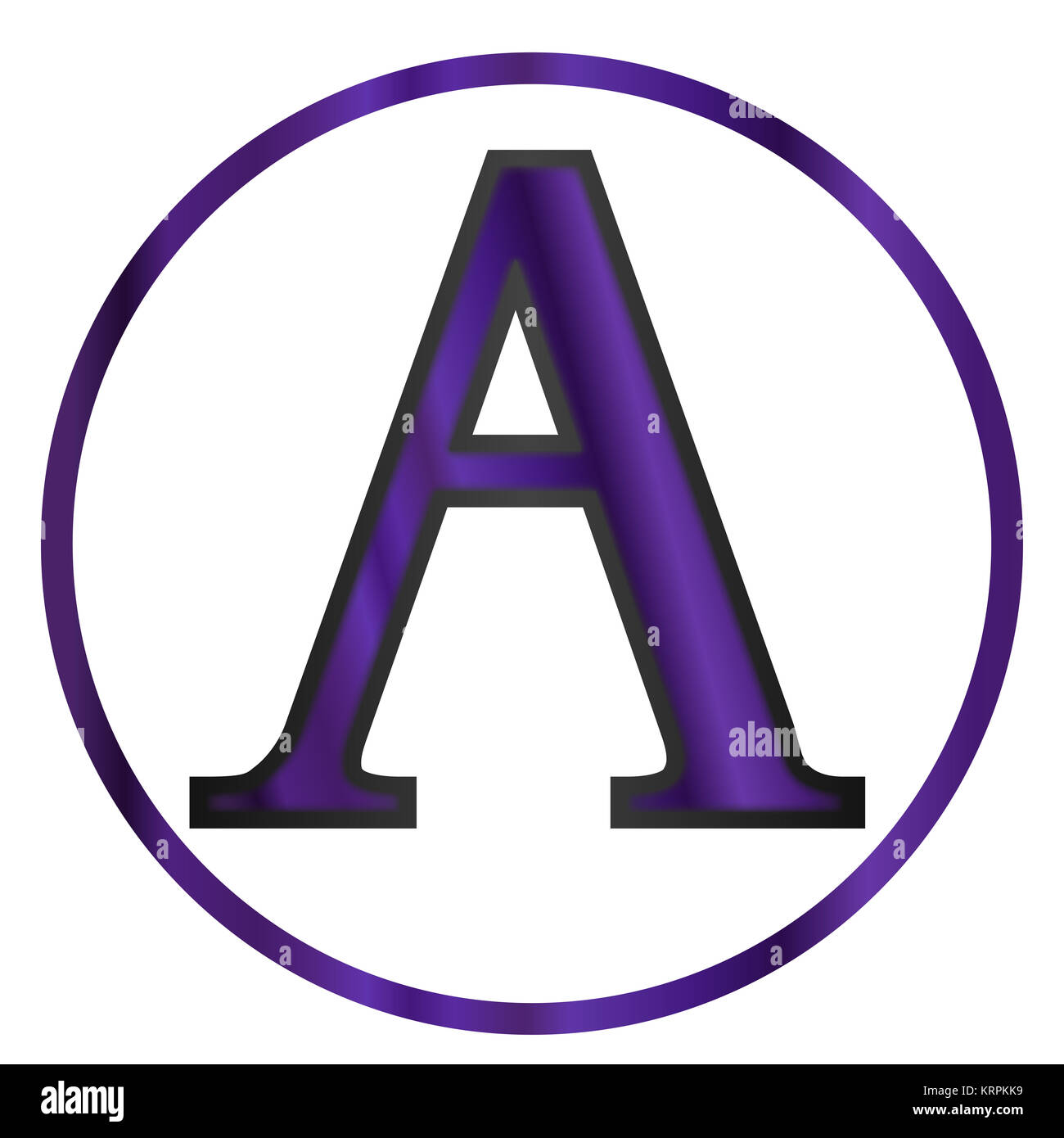 Griechischer Buchstabe Alpha Stockfotos und -bilder Kaufen - Alamy