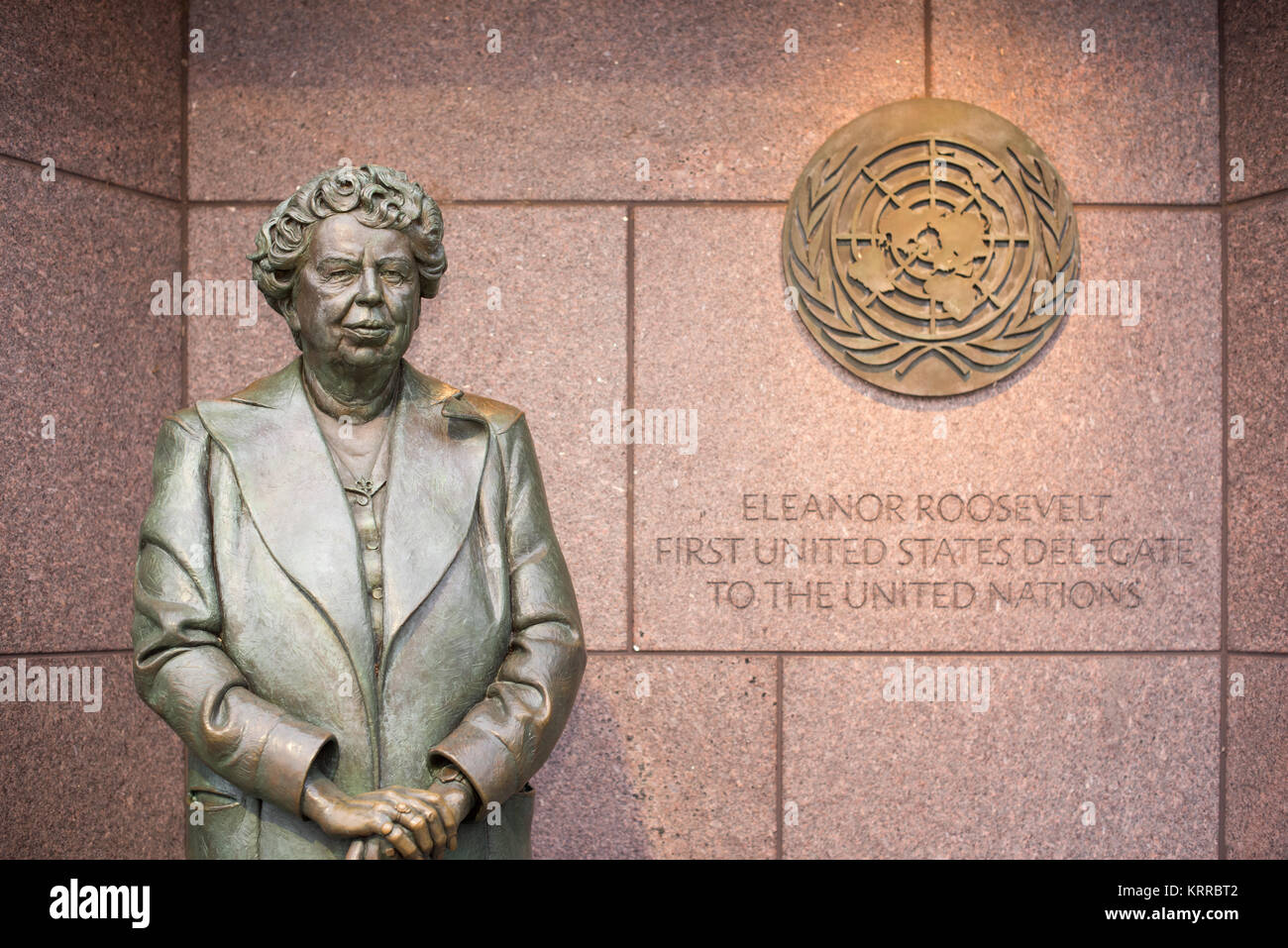 WASHINGTON DC, Vereinigte Staaten – Eine Statue der ehemaligen First ...