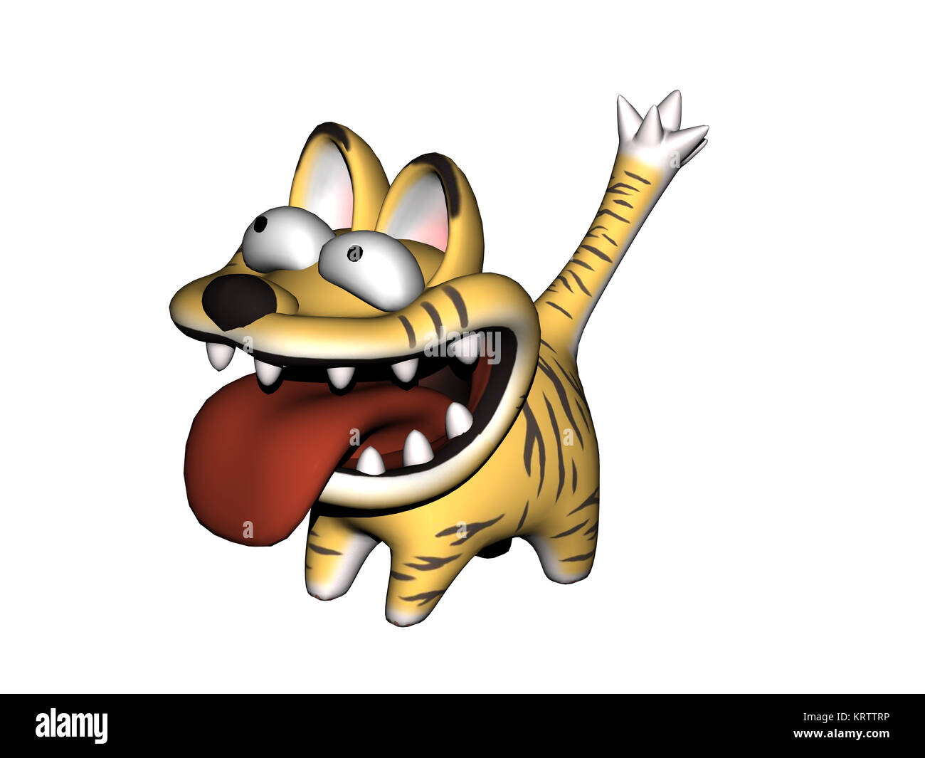 Tiger comic Ausgeschnittene Stockfotos und -bilder - Alamy