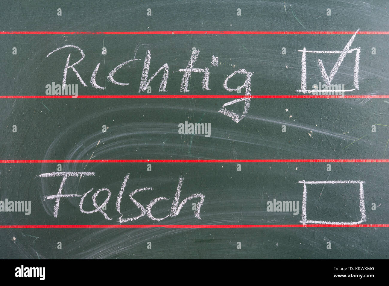 Falsch richtig -Fotos und -Bildmaterial in hoher Auflösung – Alamy