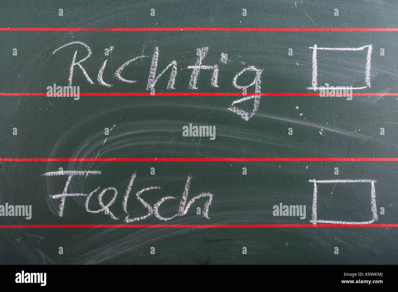 Falsch richtig -Fotos und -Bildmaterial in hoher Auflösung – Alamy