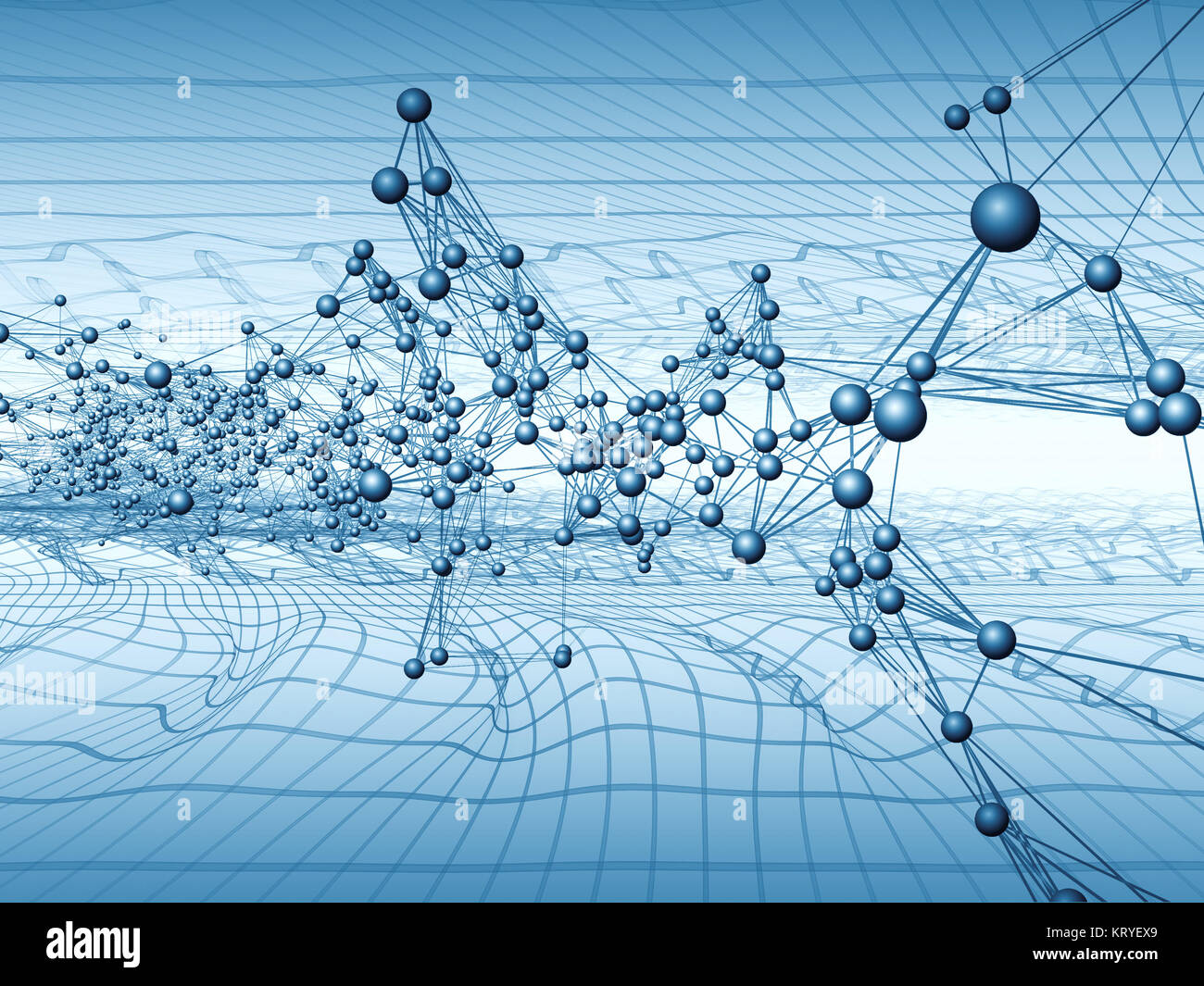 Die virtuelle Welt Technologien Stockfotografie - Alamy